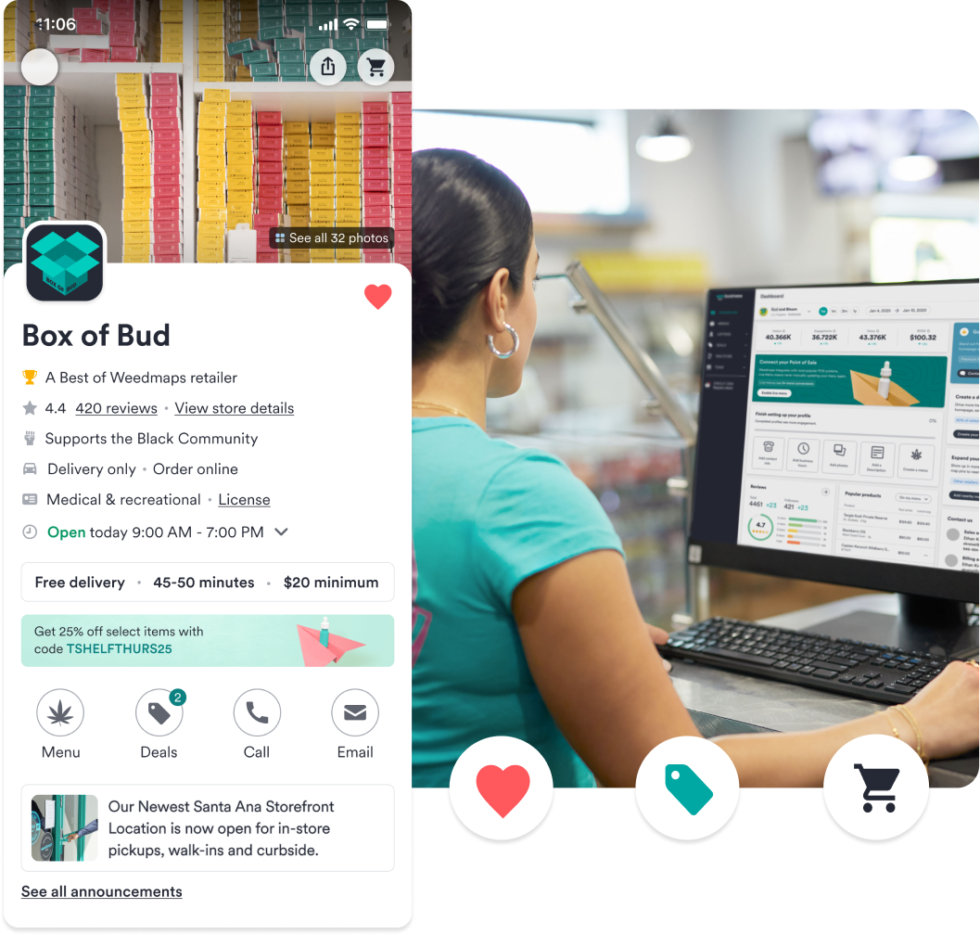 Weedmaps for business | Solutions For Cannabis Dispensaries & Retailers
