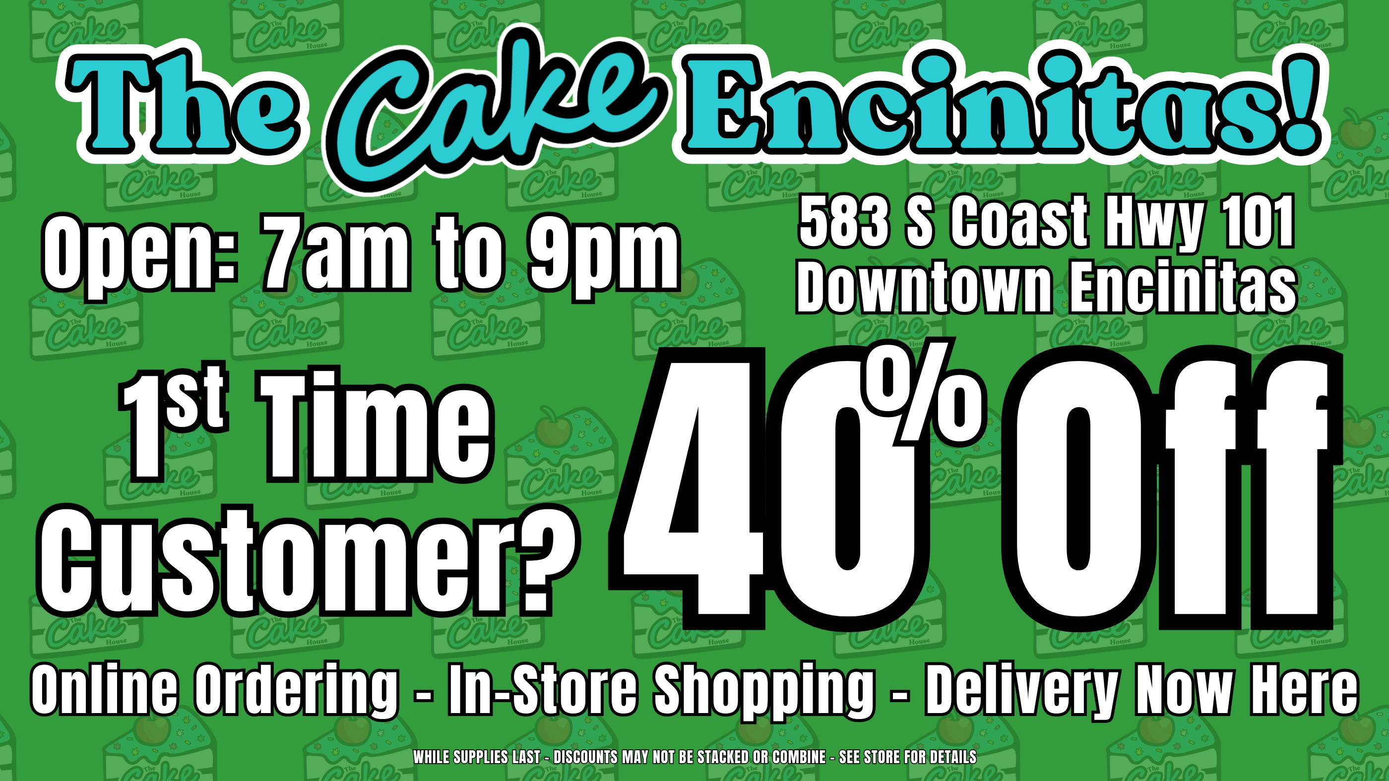 The Cake House - Encinitas Menu, Reviews, Deals - Weed Dispensary in ...