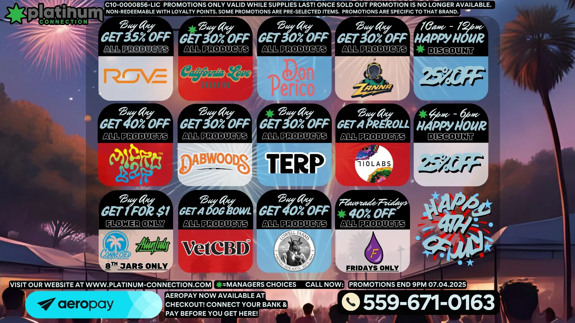 Platinum Connection Menu, Reviews, Deals - Weed Dispensary in ...