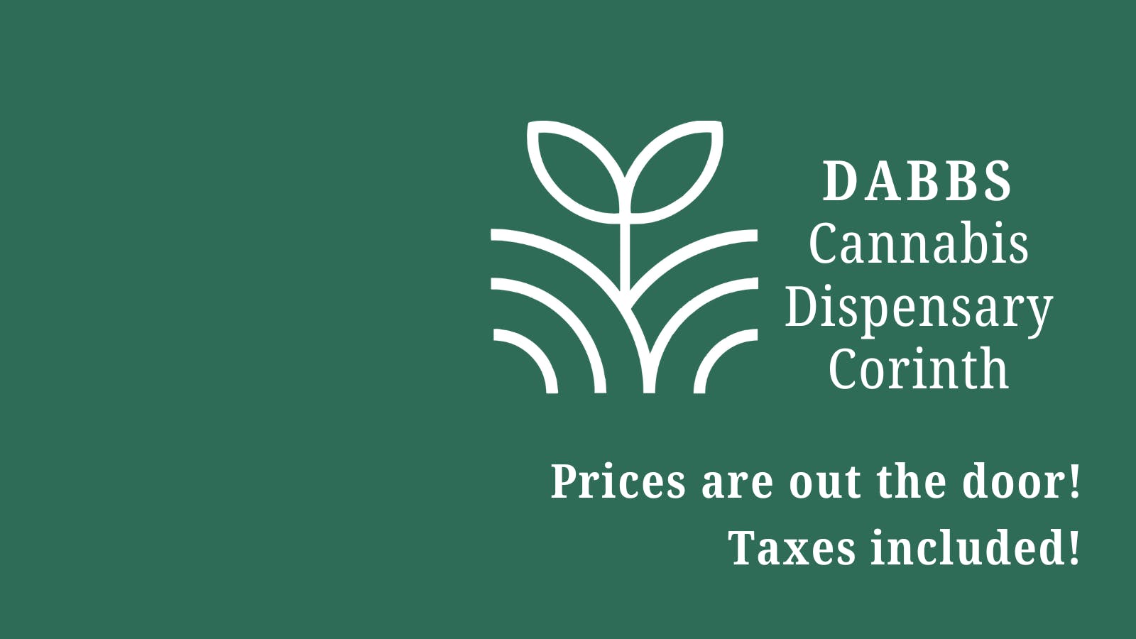 DABBS Cannabis Dispensary - Corinth Info, Menu & Deals - Weed ...