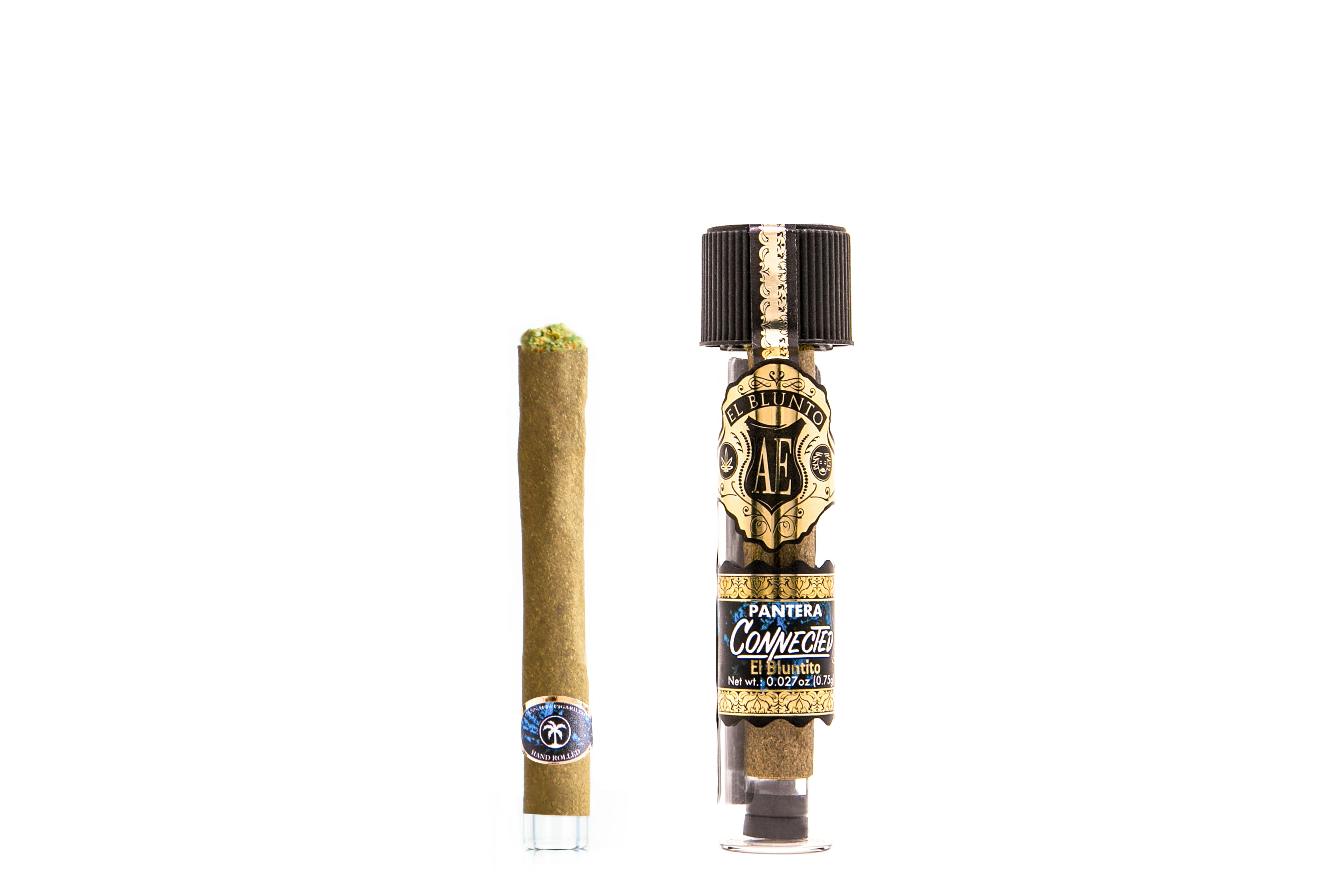 El Bluntito x Connected - Pantera - .75G Cigarillo [Mini Blunt] - El ...
