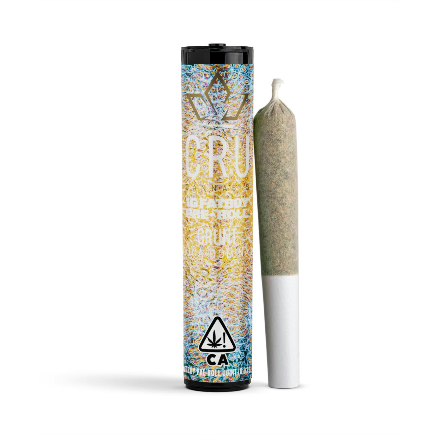 CRU Cannabis Grunt (1G Fatboy Pre-Roll) | Weedmaps