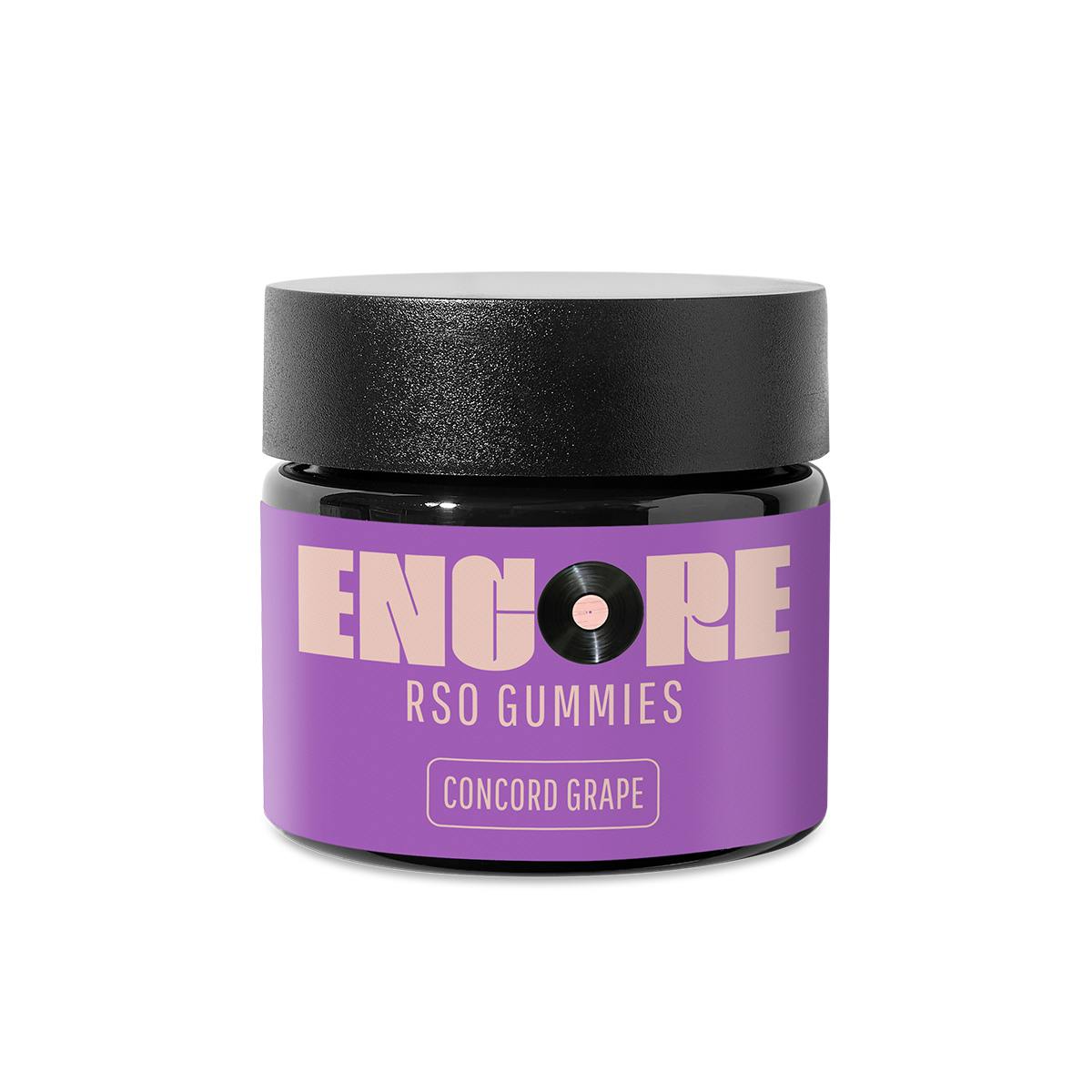 Concord Grape RSO Gummy - Indica [20pk] (100mg) - Encore Edibles