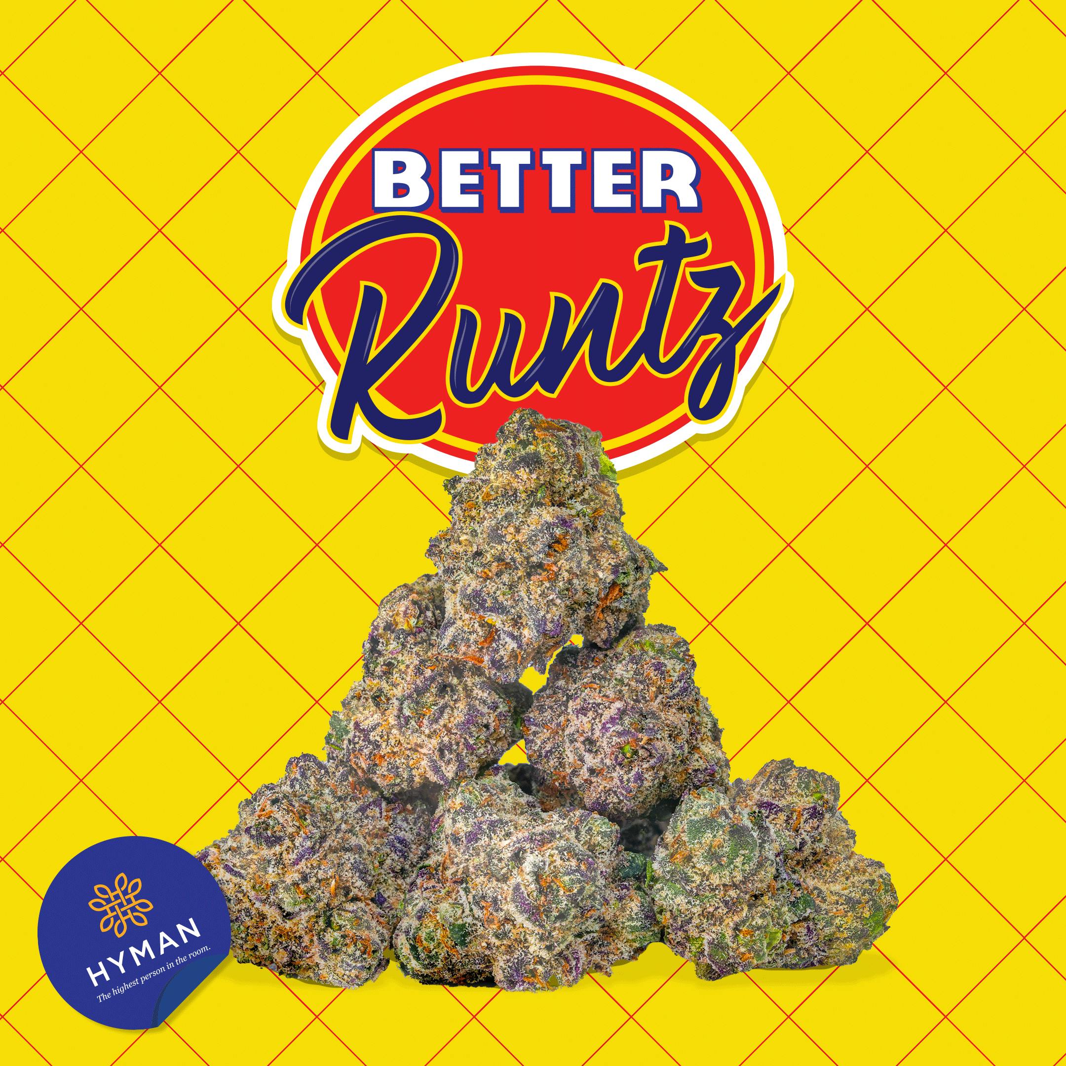 Better Made Runtz | 3.5G Pre-Pack | HYMAN | REC - HYMAN