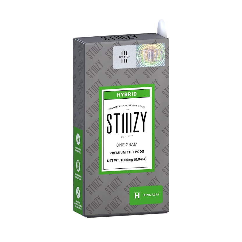 Vape - PINK ACAI - PREMIUM THC POD 1G - IL - STIIIZY Vape - PINK ACAI - PREMIUM THC POD 1G - IL - STIIIZY