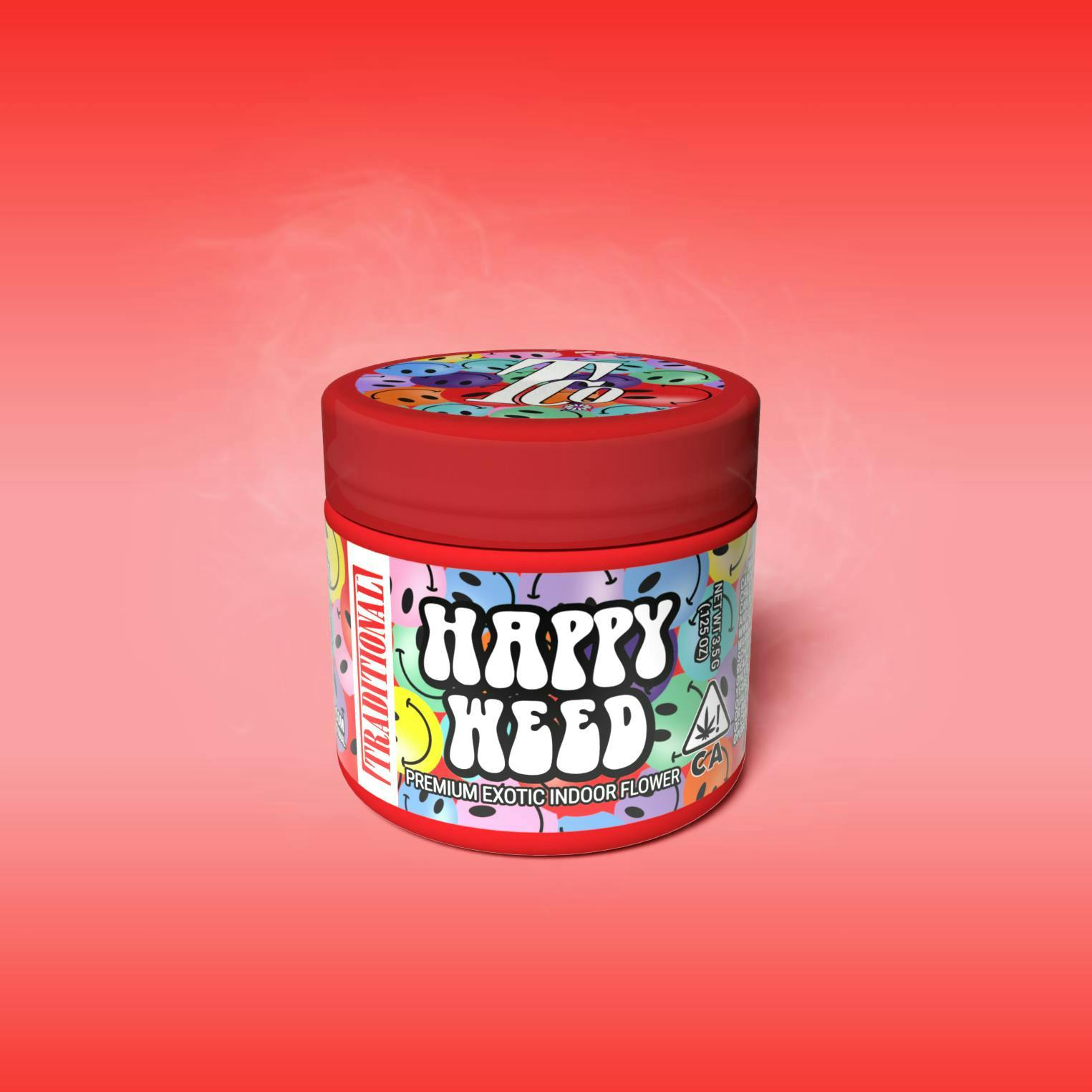 Traditional - Happy Weed 3.5g - Traditional