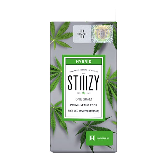 Vape Cartridge - PINEAPPLE RT 1G Original THC Pod - STIIIZY - STIIIZY Vape Cartridge - PINEAPPLE RT 1G Original THC Pod - STIIIZY - STIIIZY
