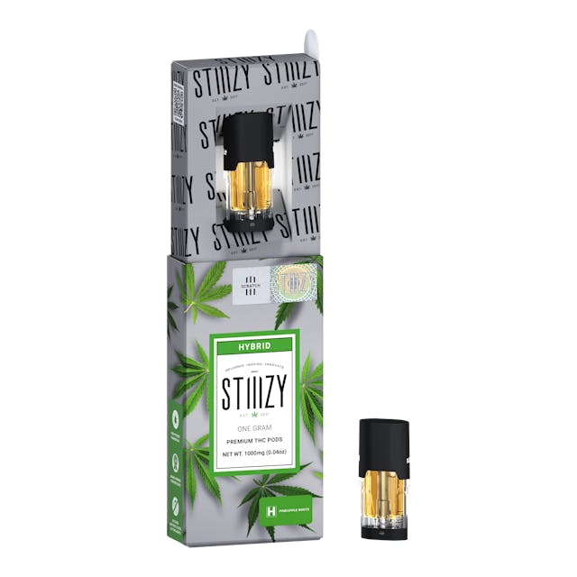Vape Cartridge - PINEAPPLE RUNTZ 1G Original THC Pod - STIIIZY - STIIIZY Vape Cartridge - PINEAPPLE RUNTZ 1G Original THC Pod - STIIIZY - STIIIZY