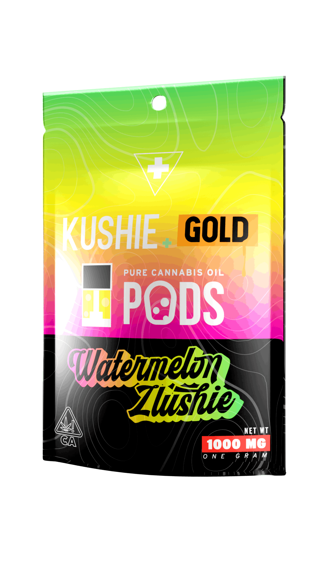 Watermelon Zlushie (Indica) - Kushie+ Gold 1G Pod - Kushie Brand
