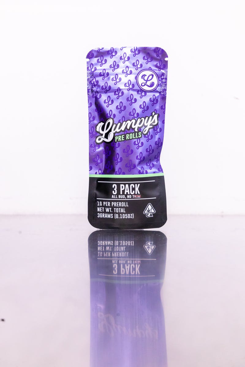 Lumpy's Flowers | Threepeat | Pre-Roll Pack | 3g - Lumpy's Flowers