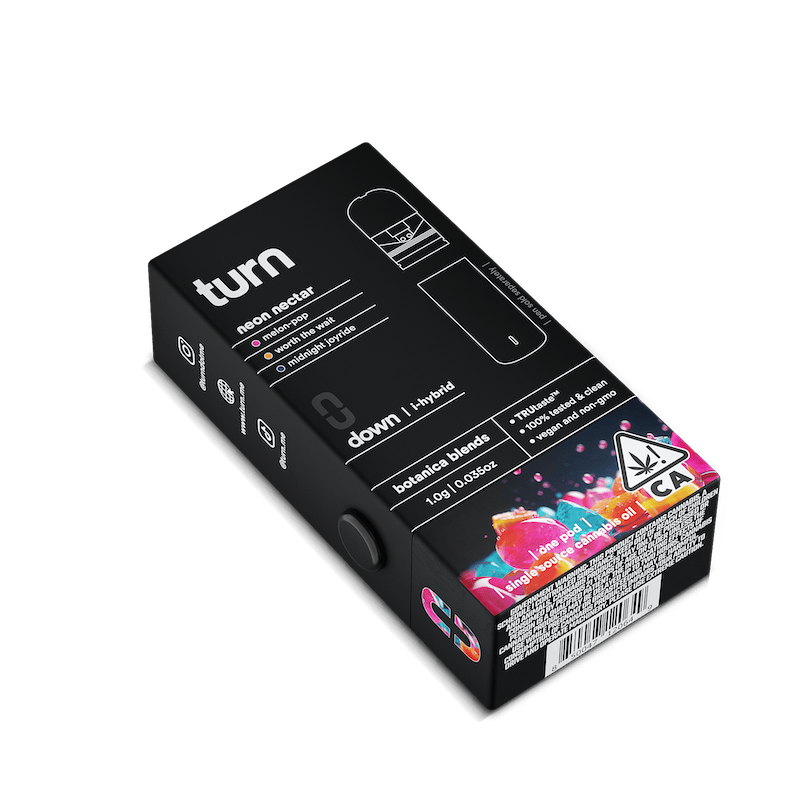 neon nectar (i-hybrid) / botanica blends / 1g pod - Turn