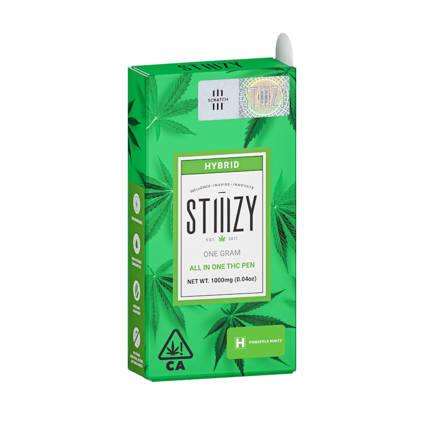 Vape - PINEAPPLE RUNTZ 1G All-In-One - STIIIZY Vape - PINEAPPLE RUNTZ 1G All-In-One - STIIIZY