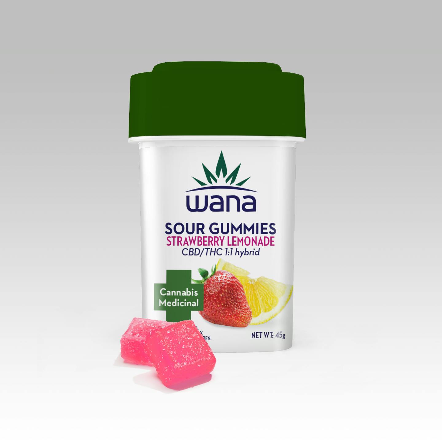 Strawberry Lemonade 1:1 [10 pack] - Wana Edibles