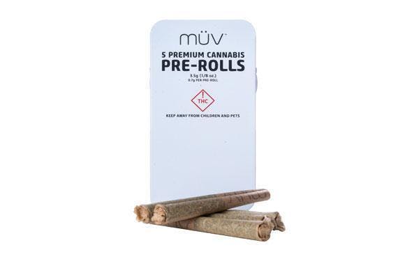 MÜV Pineapple Upside Down Cake Pre-Roll Pack 3.5g (5 pk) - MÜV Cannabis ...