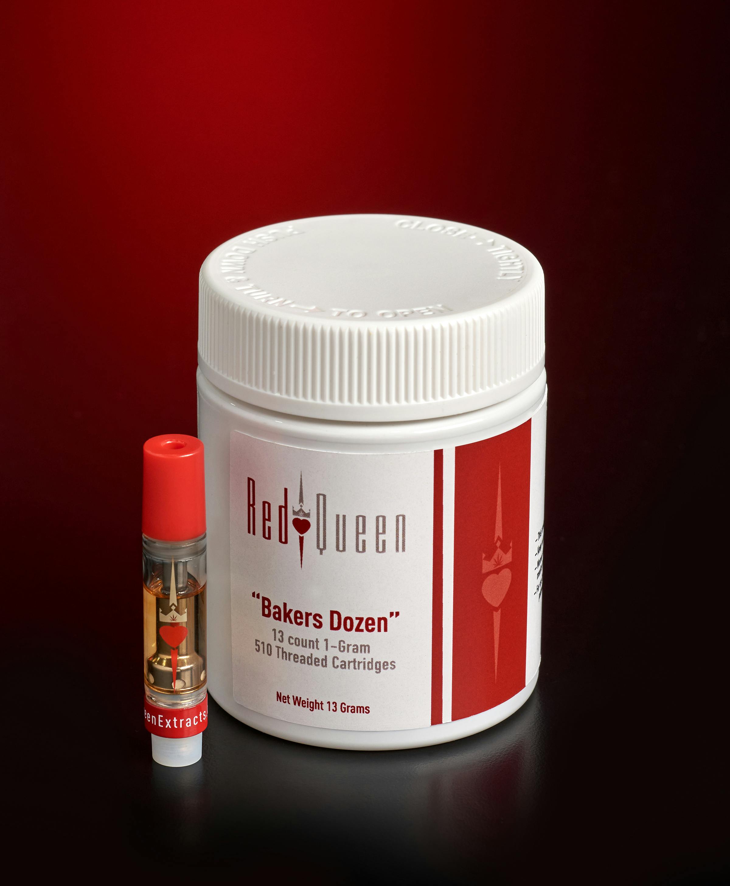 Bakers Dozen Watermelon 13 Pack 510 Carts - (1g x 13) - Red Queen Extracts