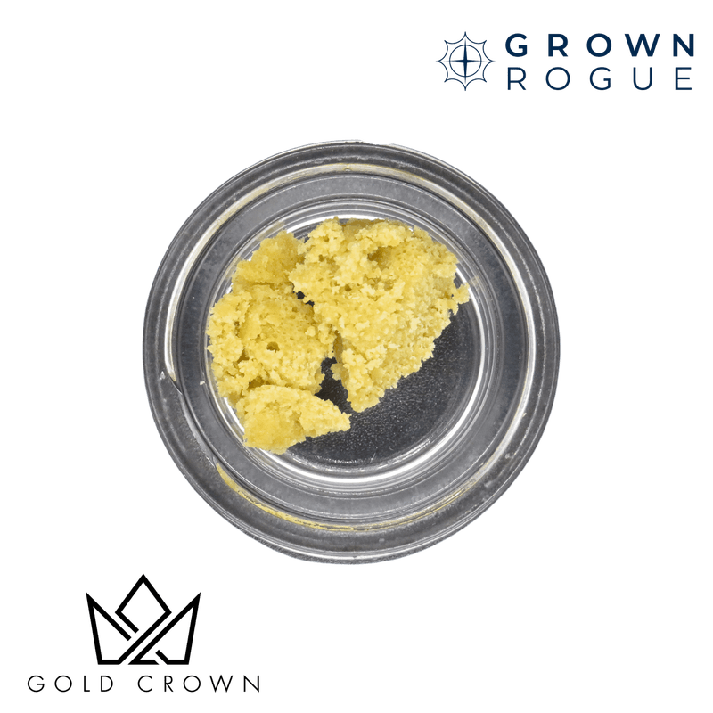 Crumble (1g)- Grown Rogue x Gold Crown - Sour Blue Runtz - Gold Crown