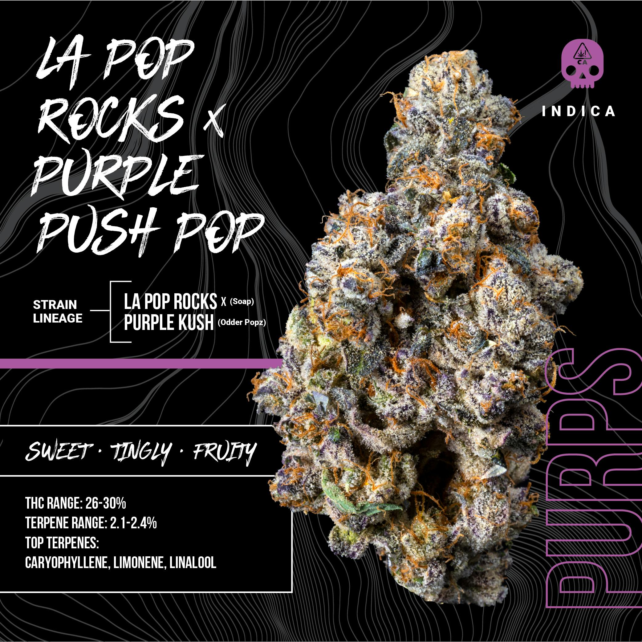 BOSKY - LA Pop Rocks x Purple Push Pop (3.5G) - Bosky Genetics