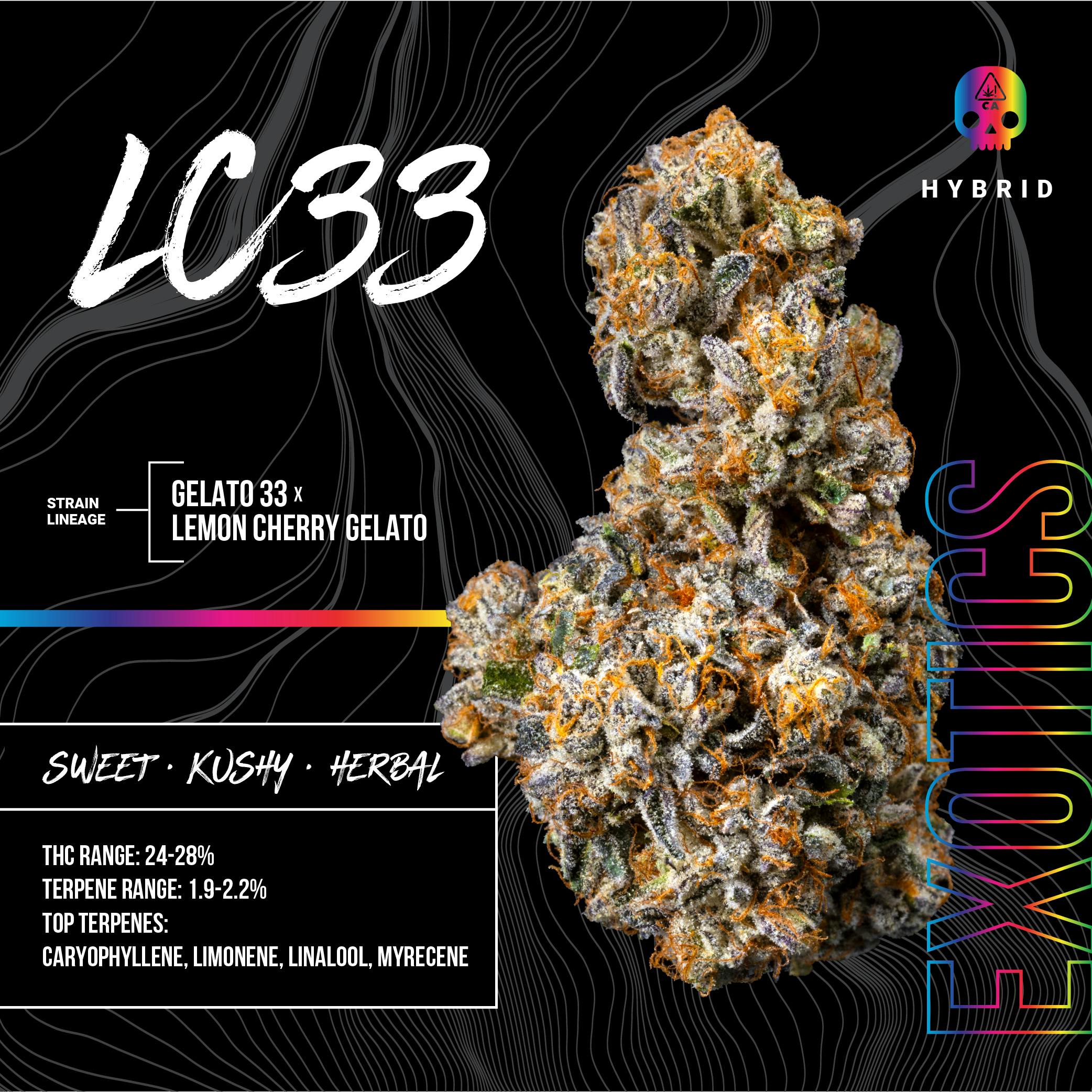 BOSKY- LC33 (14G SMALL BUDS) - Bosky Genetics