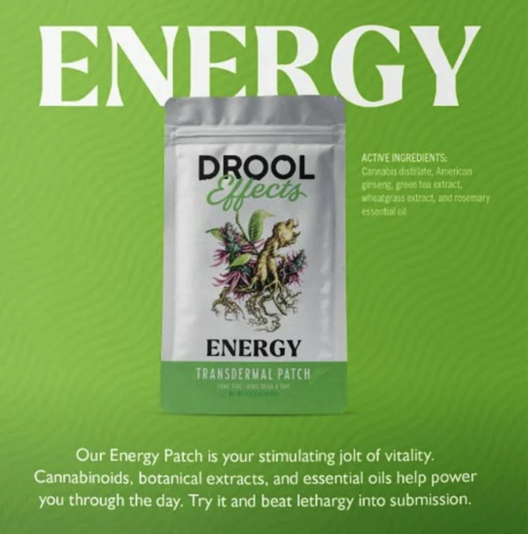 Drool Effects | Energy | Transdermal Patch - Drool