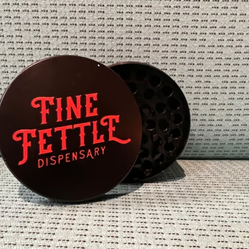 Fine Fettle - Grinder 2.5" - Black - Fine Fettle