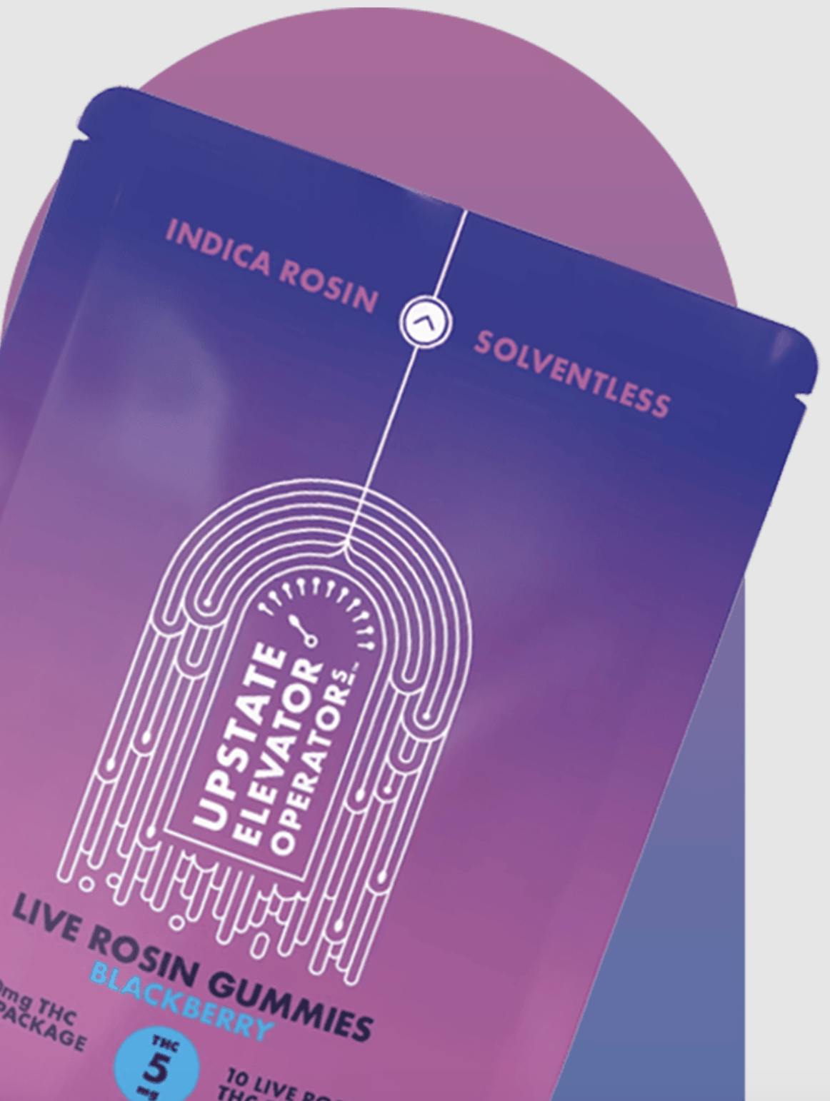 Blackberry | Upstate Elevator Operators | Rosin Gummies | 5MG - Upstate ...