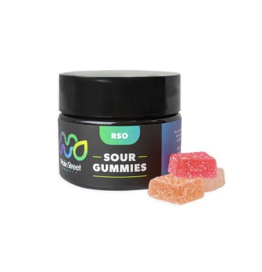 Main Street Health - Cherry RSO Gummies 20:1 CBD/THC - 100mg/5mg - Main ...