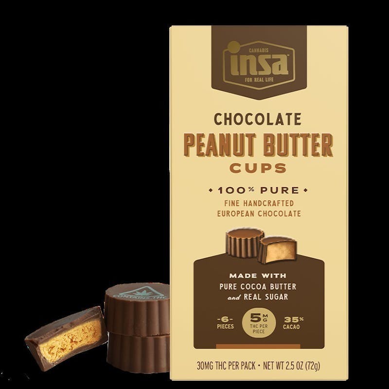 INSA - Chocolate Peanut Butter Cups - 6pc (30mg) - INSA