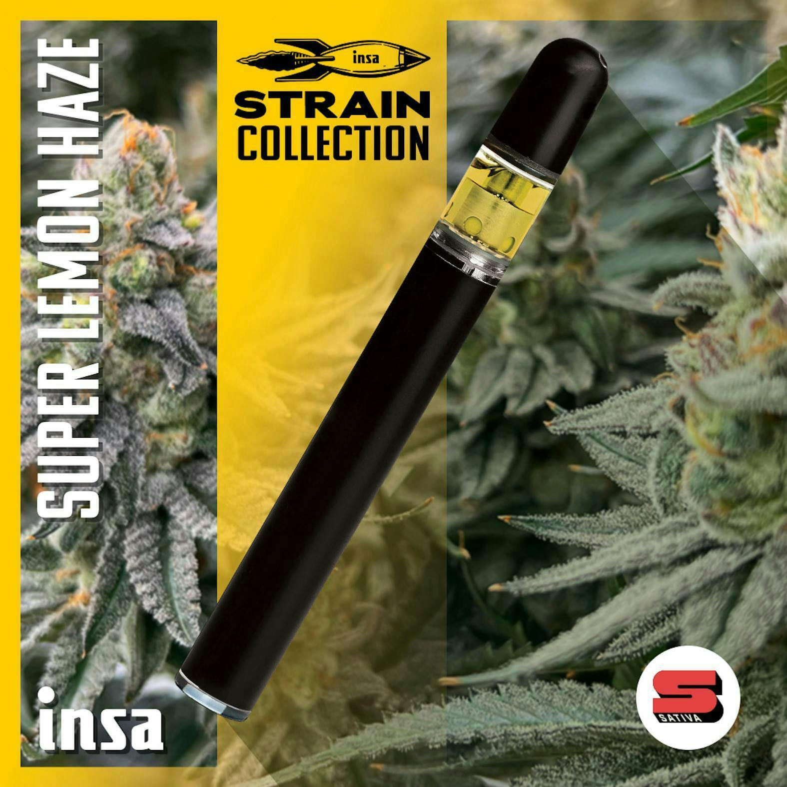 INSA - Super Lemon Haze - 0.35g Disposable Pen - INSA
