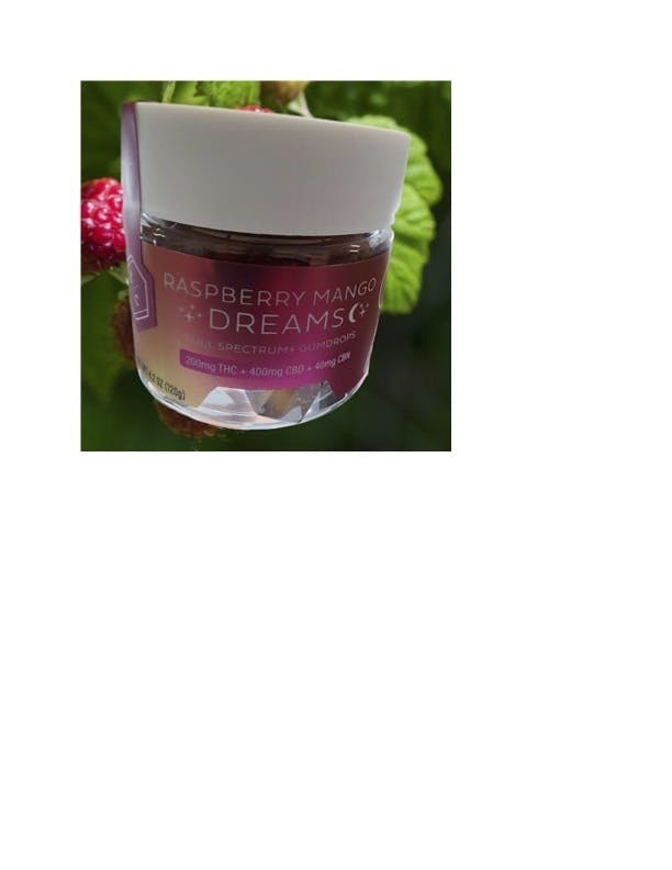 Raspberry Mango Gummies 200mg - Above All Greenery - Brand
