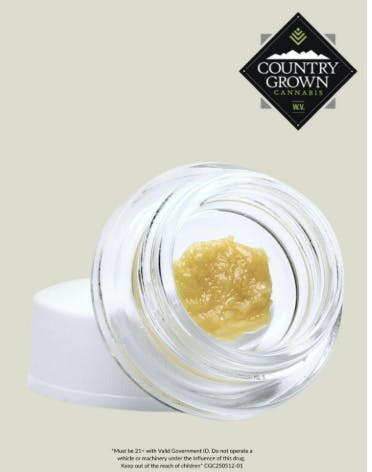 Country Grown - Gelato Live Rosin 1g - Country Grown
