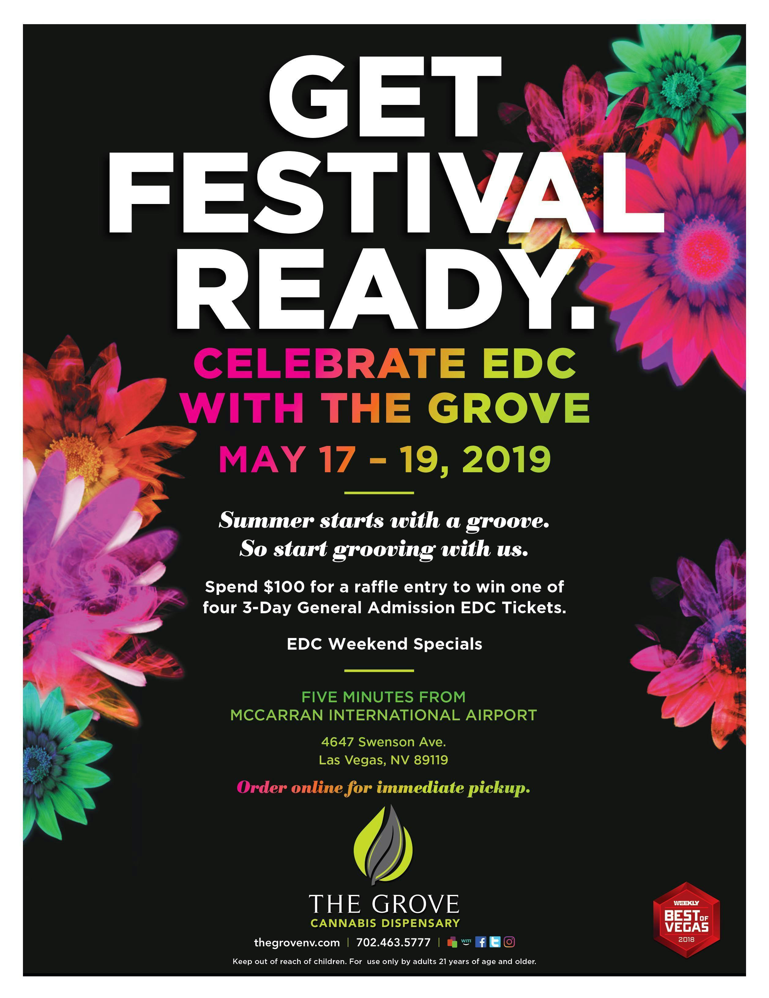 The Grove Info, Menu & Deals - Weed dispensary Las Vegas, Nevada