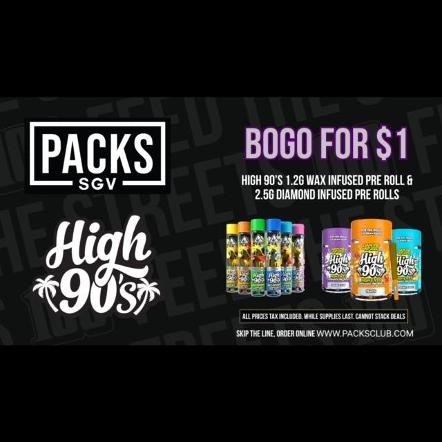 PACKS Weed Dispensary San Gabriel Valley Info, Menu & Deals - Weed ...