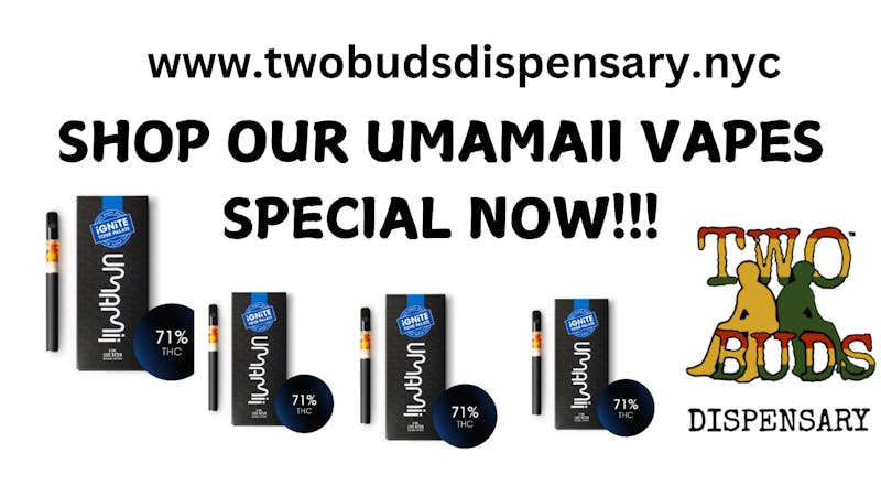 UMAMII VAPES SPECIAL @ TWO BUDS at Two Buds Dispensary | Weedmaps