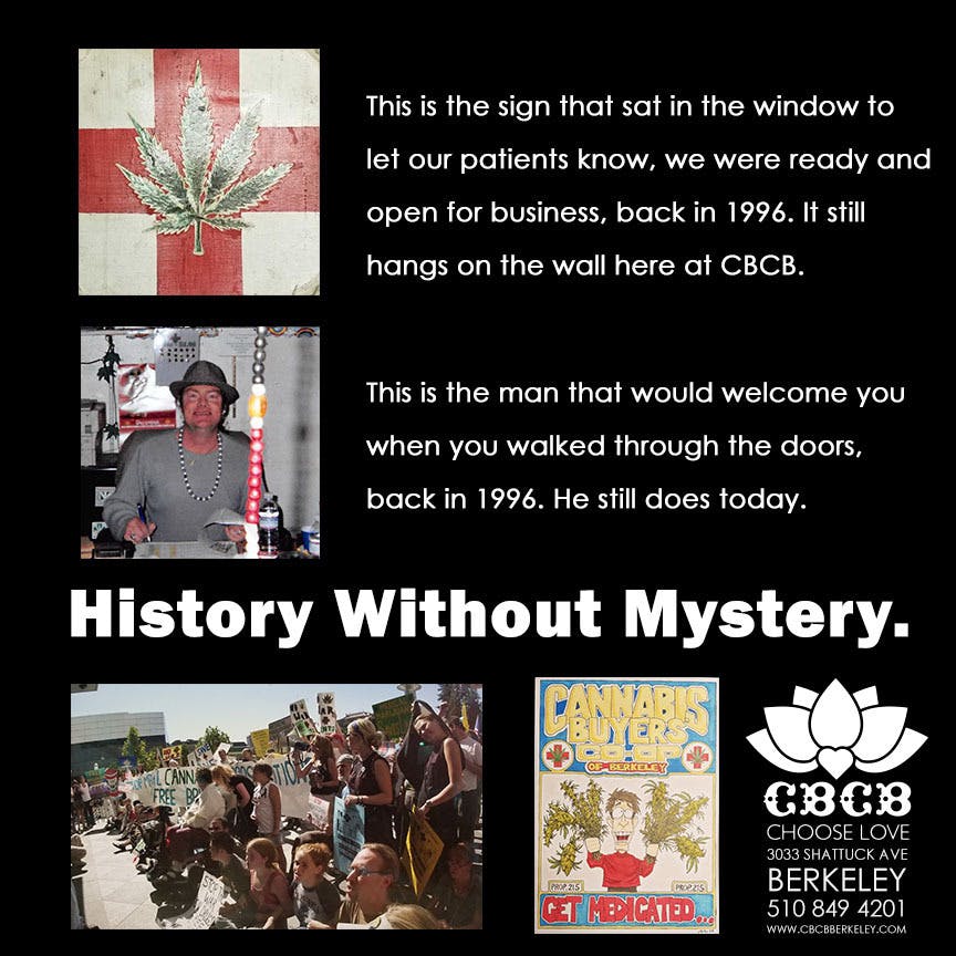 CBCB - Cannabis Buyers Club Berkeley Menu, Reviews, Deals - Weed ...