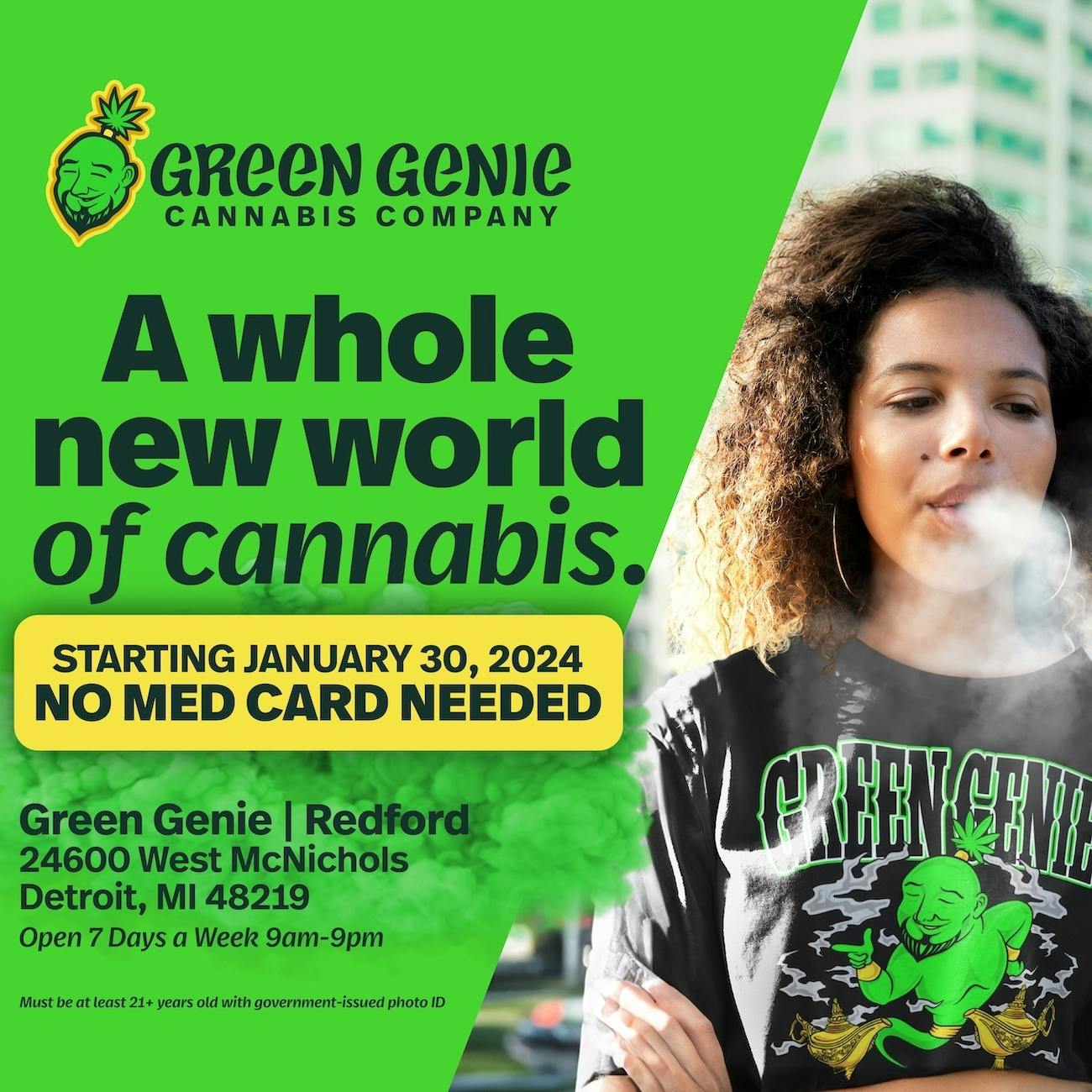 Green Genie Redford Menu, Reviews, Deals - Weed Dispensary in Detroit ...
