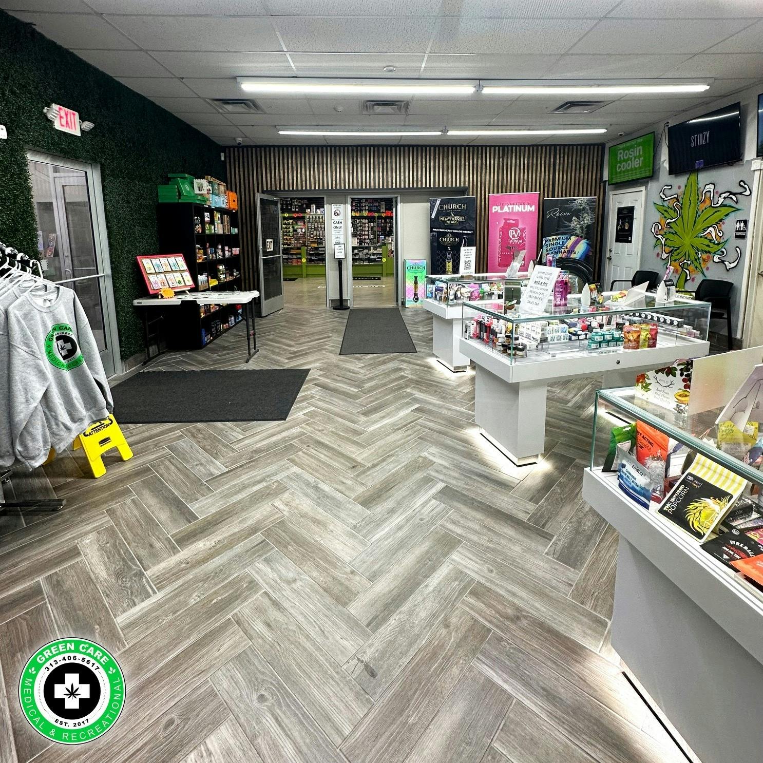 GreenCare Recreational Info, Menu & Deals - Weed dispensary River Rouge ...