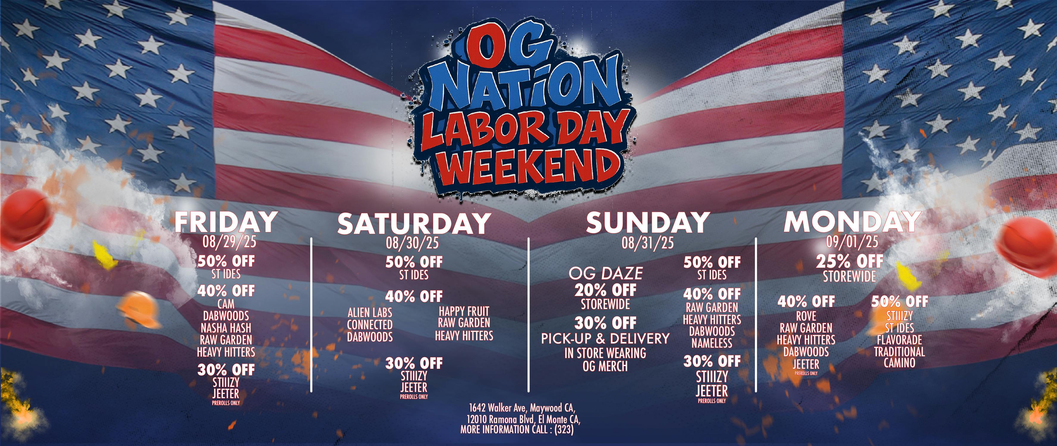 OG NATION - El Monte Menu, Reviews, Deals - Weed Dispensary in El Monte ...