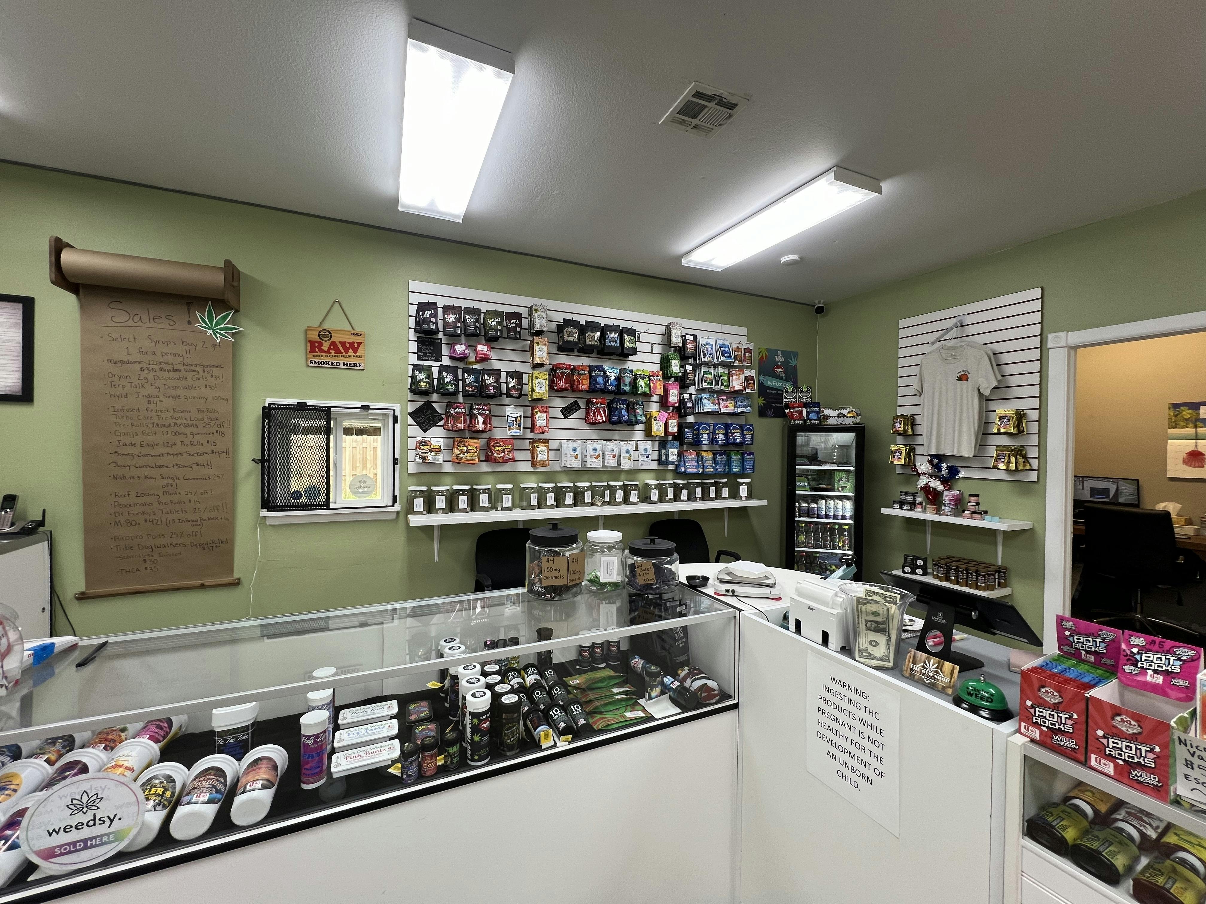 The Bud Shop Info, Menu & Deals - Weed dispensary Roland, Oklahoma