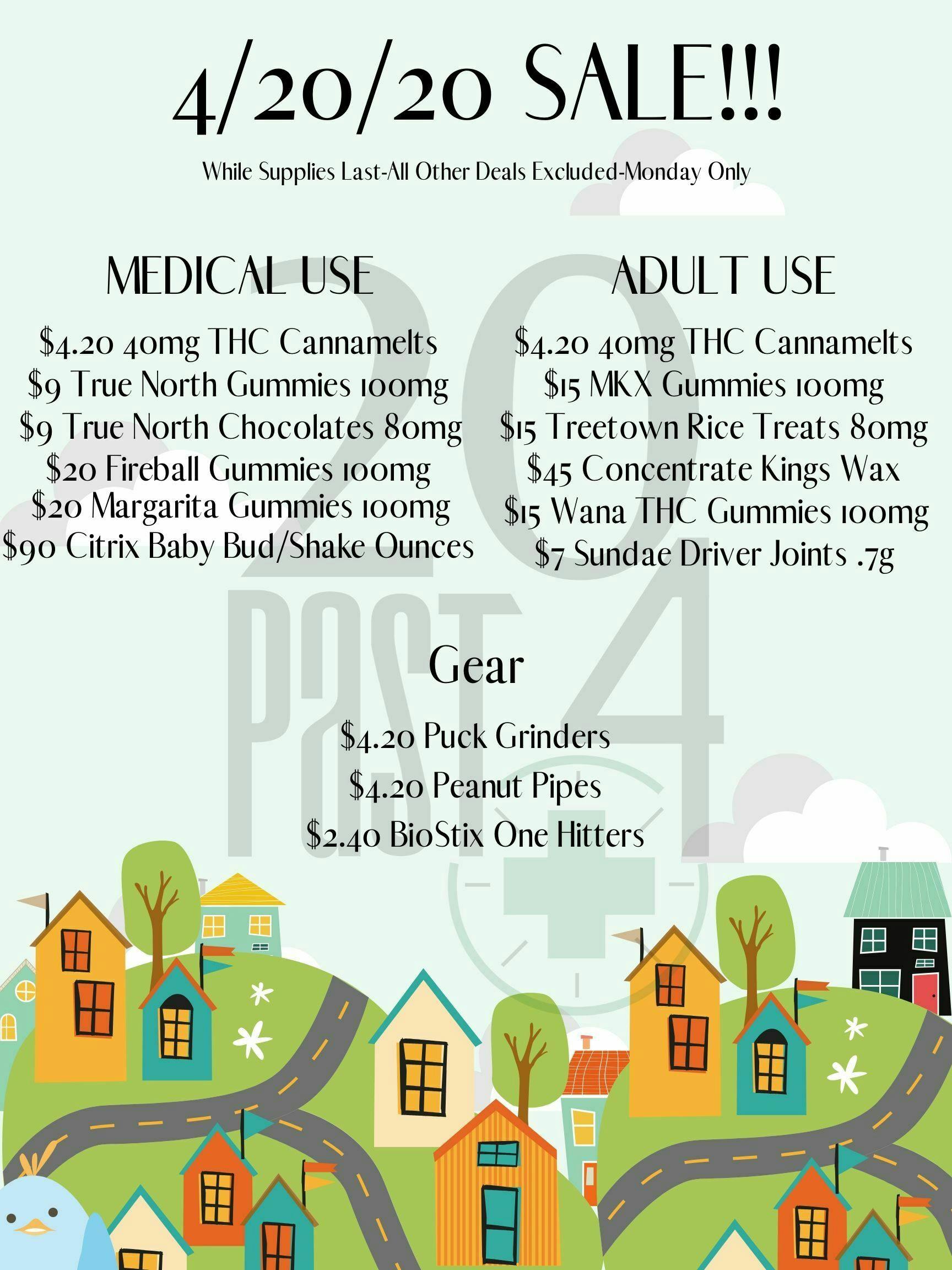 20 Past 4 Provisioning Center Info, Menu & Deals - Weed dispensary ...
