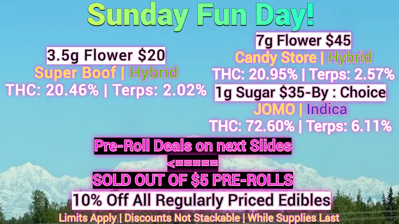 SUNDAY FUNDAY FATHERS DAY DEALS at Laughing Salmon Cannabis | Weedmaps