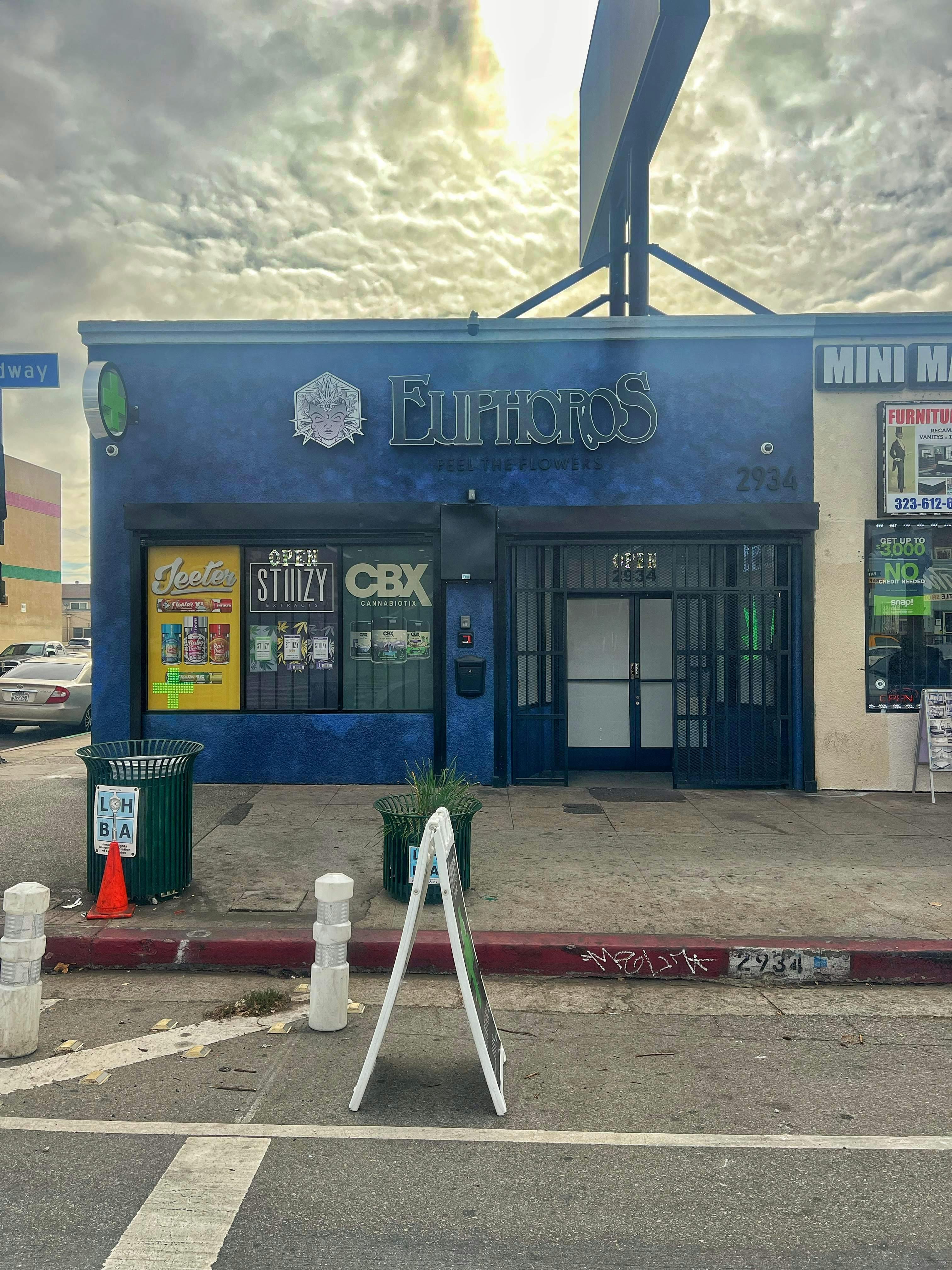 Euphoros Info, Menu & Deals - Weed dispensary Los Angeles, California