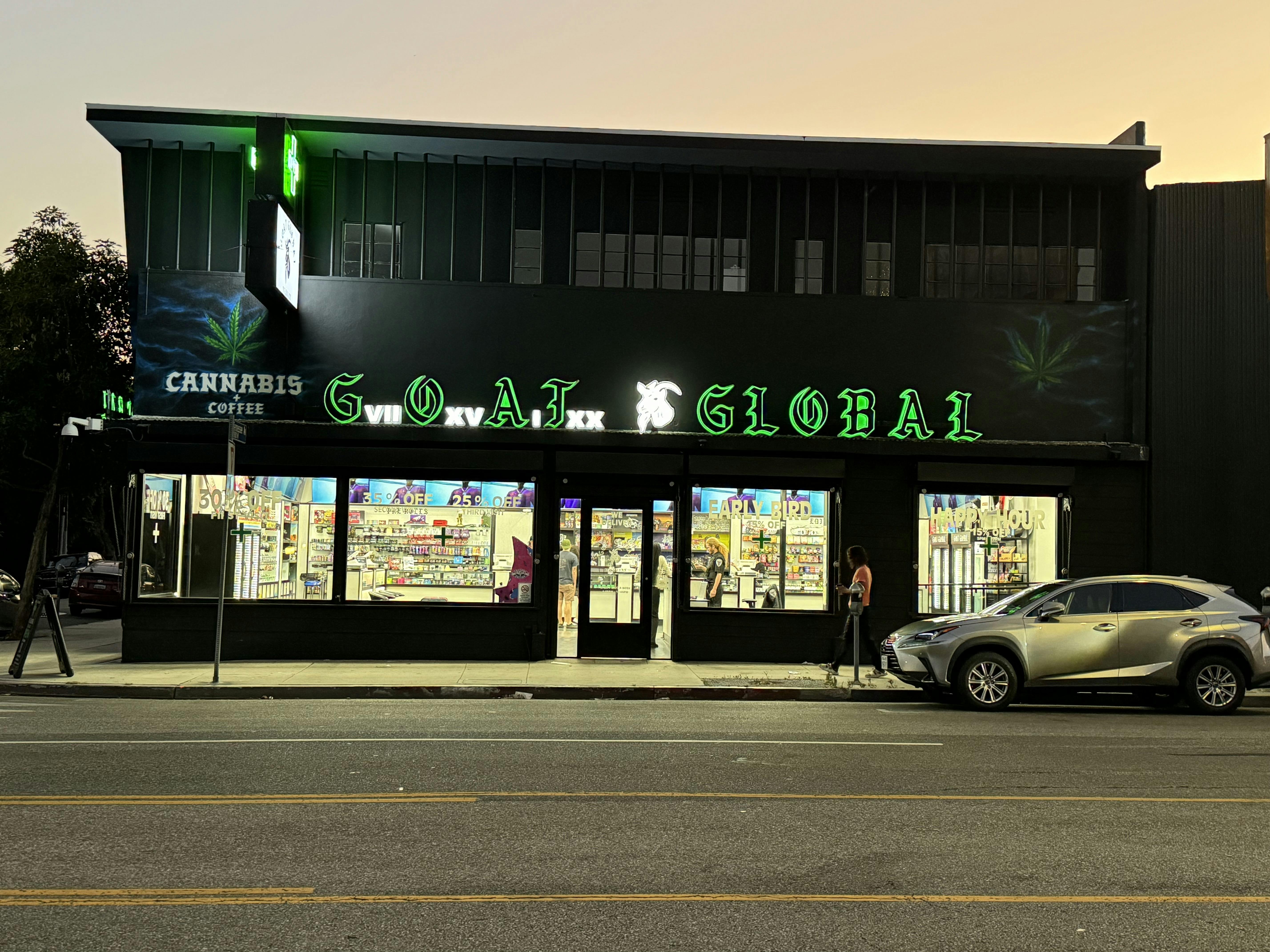 GOAT Global Westwood Menu, Reviews, Deals - Weed Dispensary in Los ...