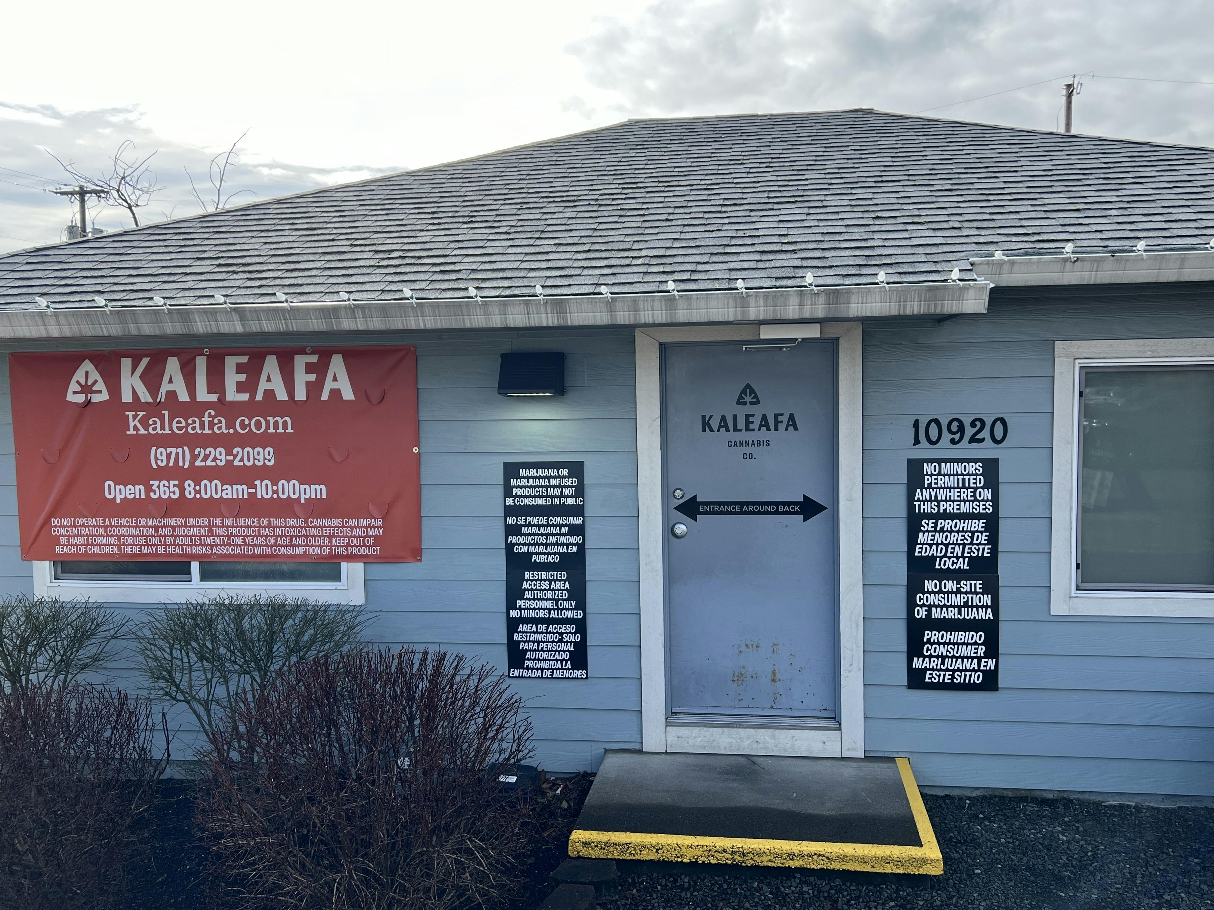 Kaleafa Cannabis Company - Beaverton Info, Menu & Deals - Weed ...