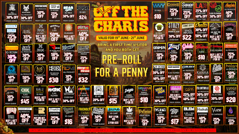 WEEKEND DEALS HERE!! FTP?!! GET A PENNY GIFT!! at Off the Charts ...