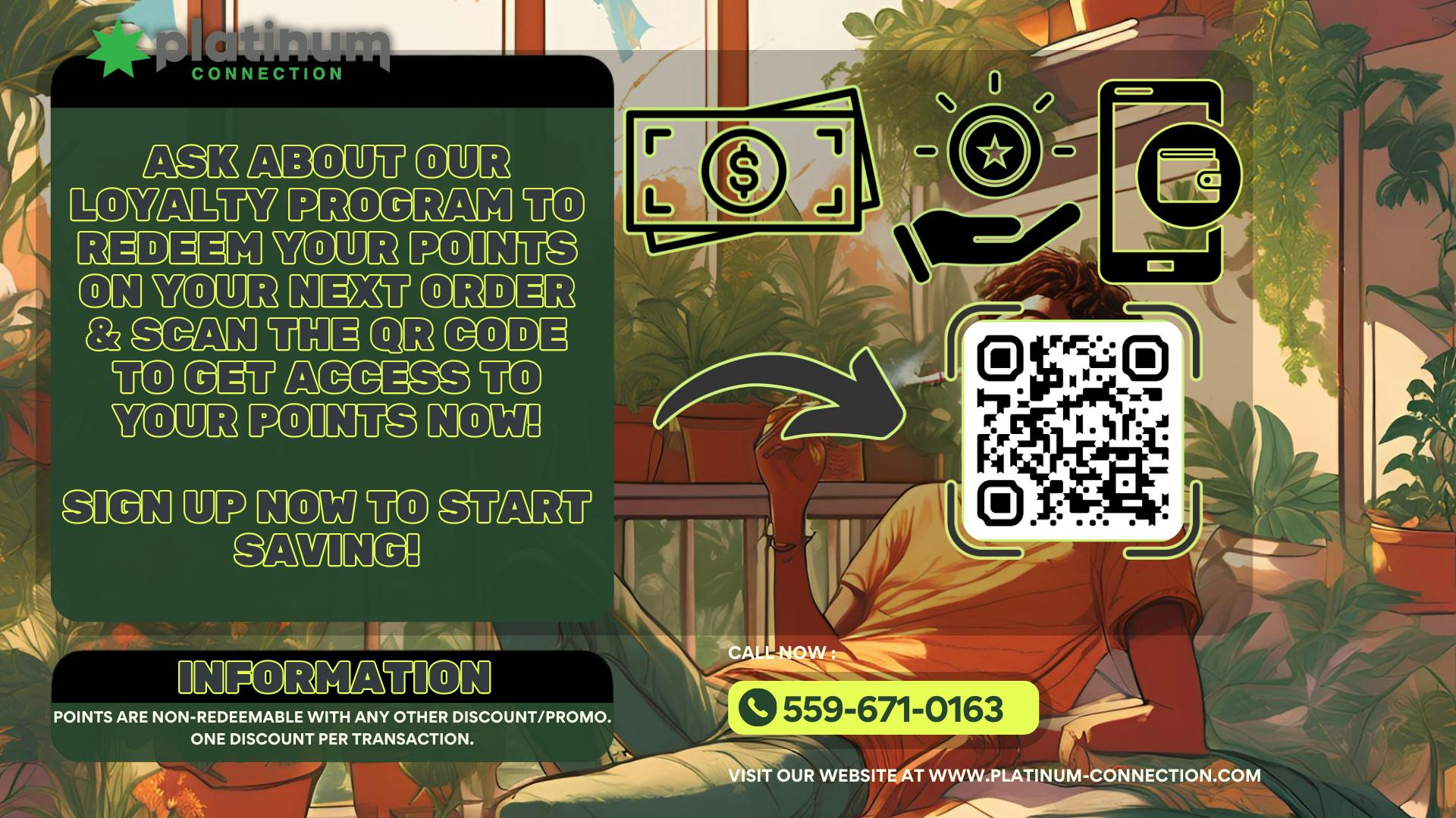Platinum Connection Menu, Reviews, Deals - Weed Dispensary in ...
