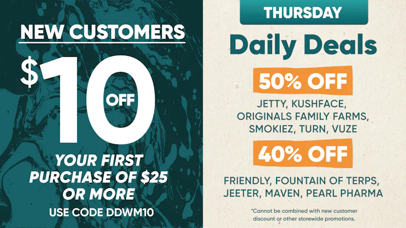 $10 First Time Customer (Weedmaps) at The Artist Tree - Davis | Weedmaps