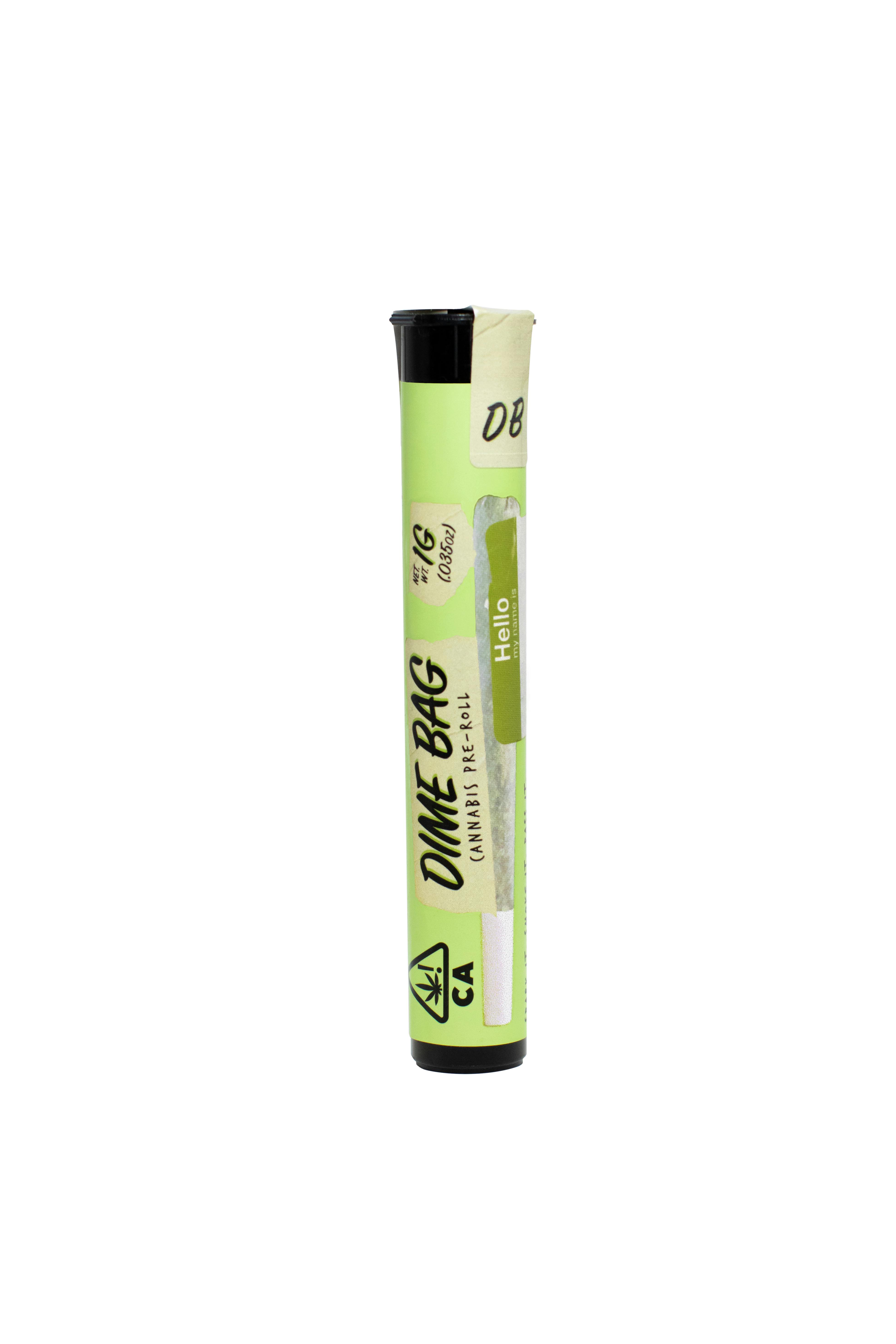 Dime Bag Dime Bag | Kush Mintz Indica Pre-Roll (1g) | Weedmaps