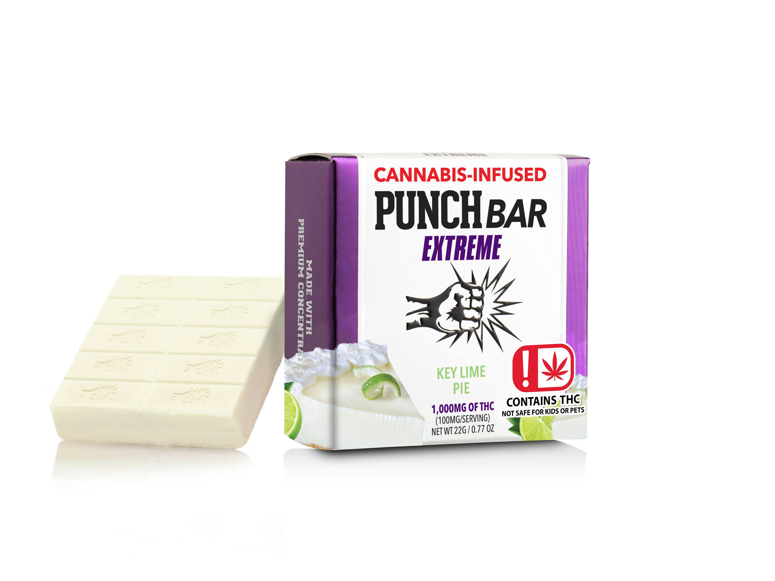Punch Edibles & Extracts OK 1000MG - Extreme Cream - Key Lime Pie ...