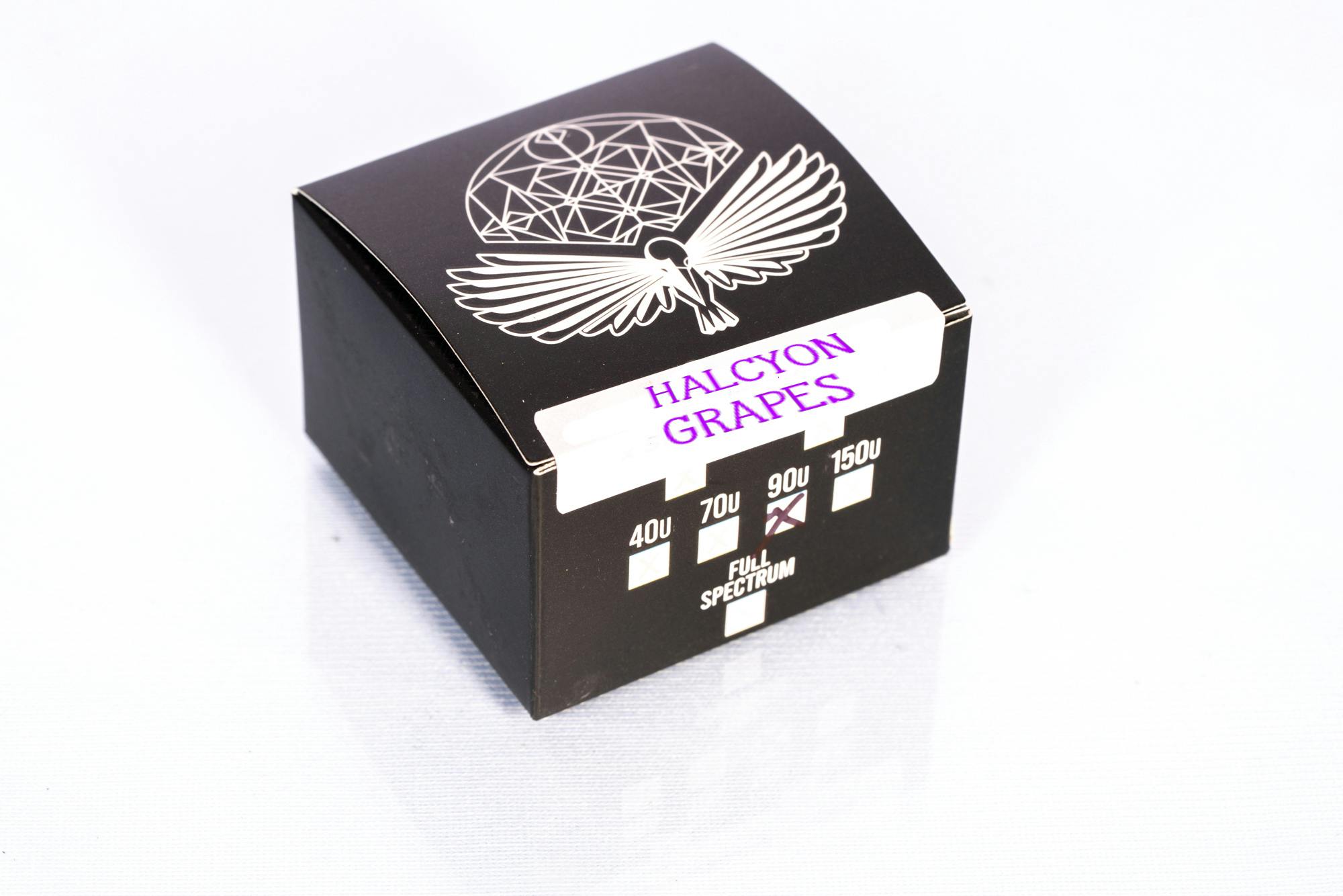 Halcyon Grapes 90 Micron Hash Rosin - Halcyon Farms