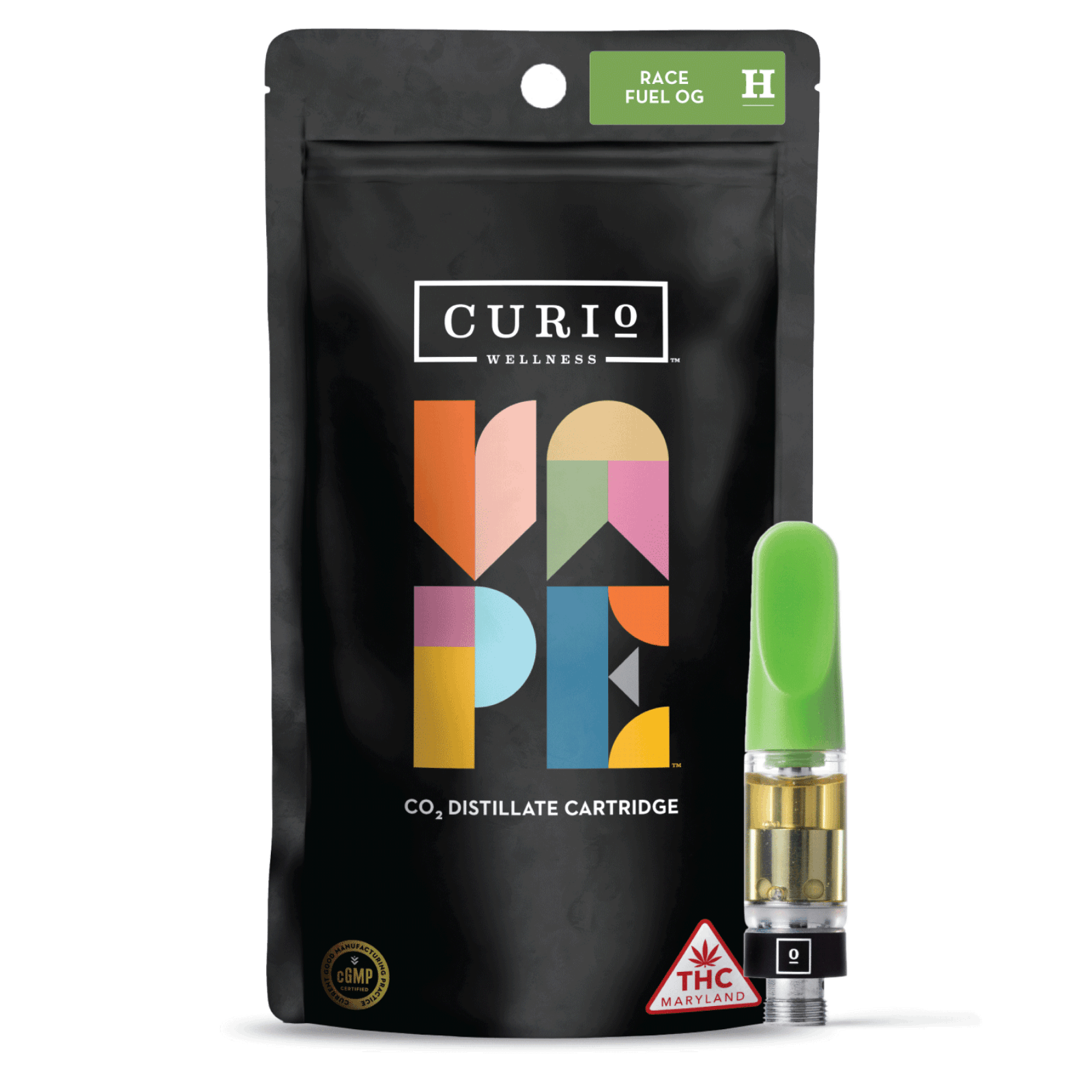 Race Fuel OG Vape Cartridge [0.5g] - Curio Wellness™